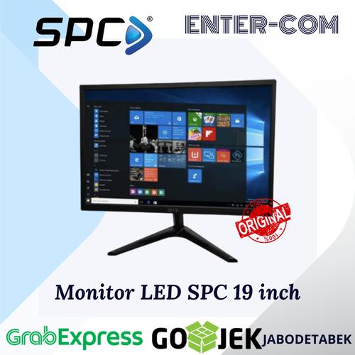 Jual MONITOR PC KOMPUTER SPC 19 INCH HD GARANSI RESMI - Dus Merah ...