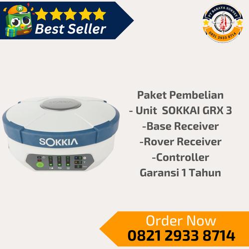 Jual Gps Geodetik Sokkia GRX 3 / 2Receiver RTK Gnss - Kota Tangerang - PT BARAYA SURVEY | Tokopedia
