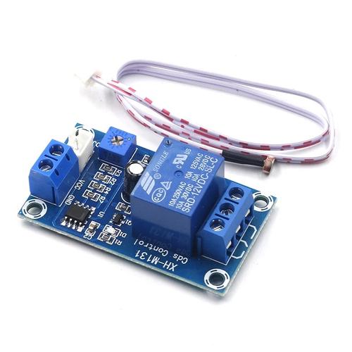 Jual XH-M131 Sensor Cahaya LDR Saklar Otomatis 12V DC Output Relay 220V ...