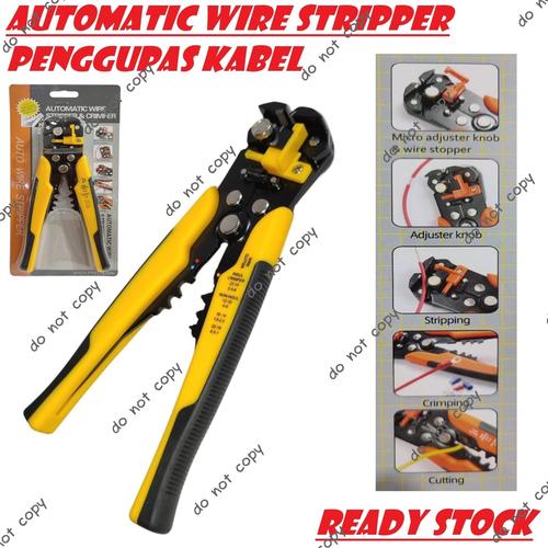 Jual Automatic Wire Stripper Crimper Cuter Pliers Crimping Tool Alat ...