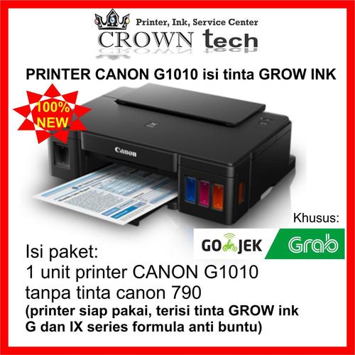 Jual Canon G1010 tinta GROW INK PLUS siap pakai - Kota Surabaya - CROWN ...