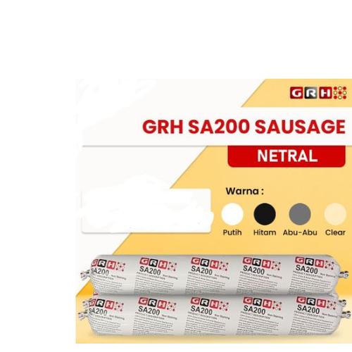Jual LEM SILICONE SOSIS GRH SA 200 NETRAL 600ML - Clear - Kota ...