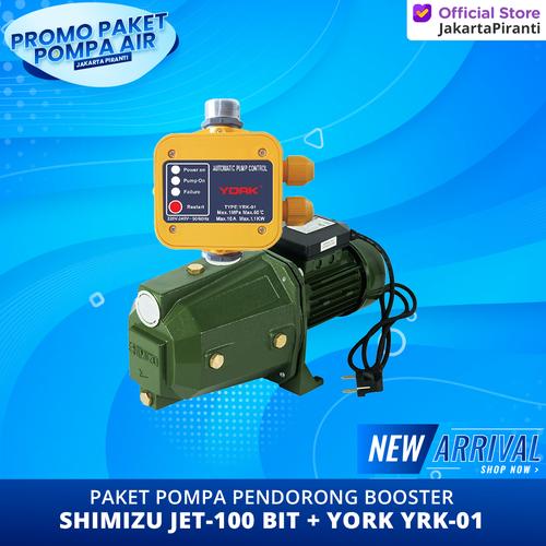 Promo Paket Pompa Pendorong Shower / Booster 150 Watt Shimizu JET-100 ...
