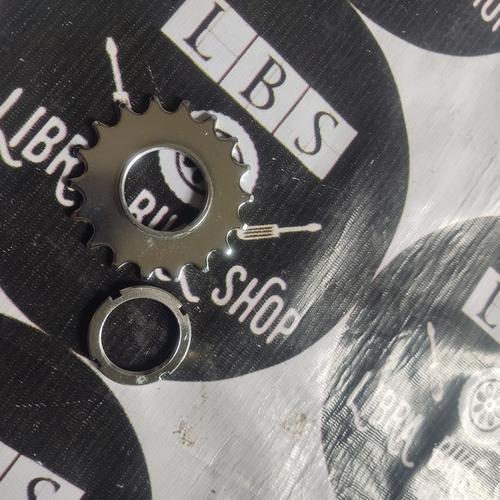 Jual COG UNBRAND 18T FIXIE DOLTRAP FIXED GEAR INCLUDE LOCK RING CHROME ...