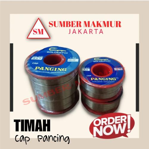Jual Timah solder cap pancing 1.6 mm 1/4 kg (250 gr) soldertin - 0.80 ...