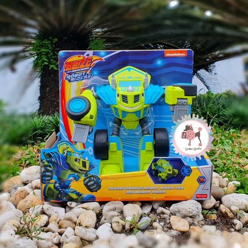 Jual Blaze and the Monster Machines Transforming Robot Rider Zeg - Kota ...