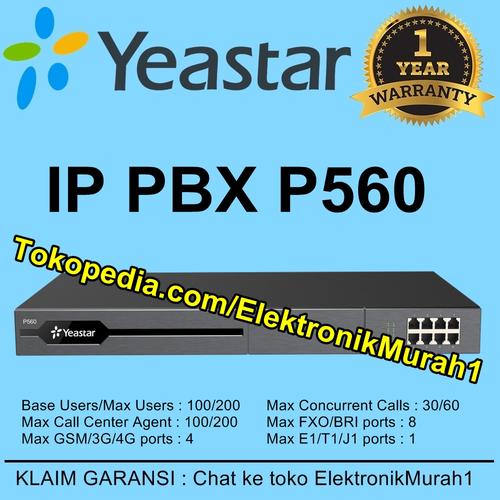 Jual IP PBX Yeastar P560 - 100 user [ Standart / Enterprise / Ultimate ...