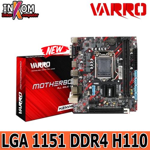 Jual Mobo Motherboard H110 Socket LGA 1151 DDR4 Varro New - Kota Bekasi ...