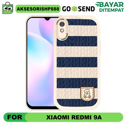 Jual Case Xiaomi Redmi 9A Casing Softcase Silikon Striped Bear FNKO ...