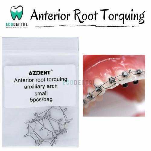 Jual Dental Anterior Root Torque Torquing Spring Isi 5pc Auxiliary ...