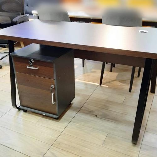 Jual Meja Kerja Office Tulis Gaming uk 120cm + Laci Dorong/ Mobile ...