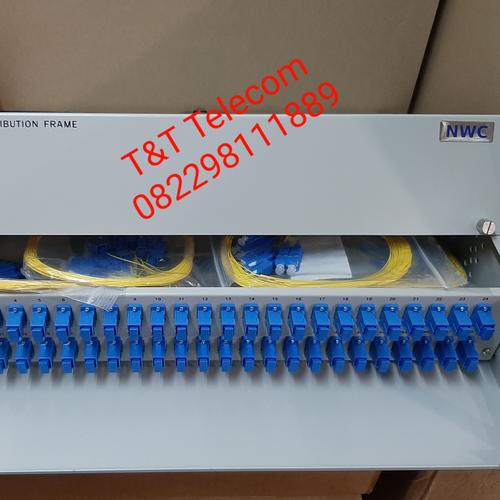 Jual NWC ODF OTB RACK 48 CORE SC FULL SET SINGLE MODE FIBER OPTIK NWC ...