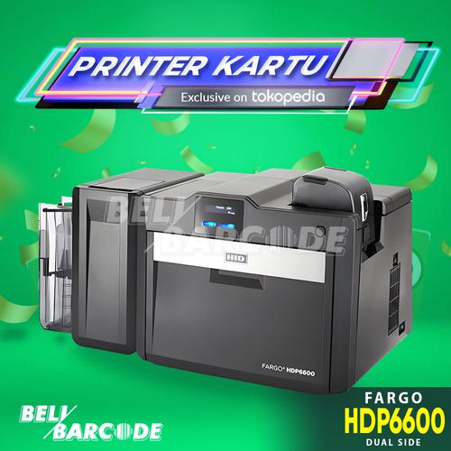 Jual Fargo HDP6600 Printer Kartu Dua Sisi Cetak ID Card Dual Side HDP ...