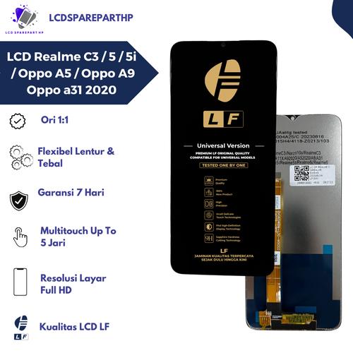 Jual LCD Realme C3 / Realme 5 /Realme 5i / Oppo A5 / Oppo A9 2020 ...