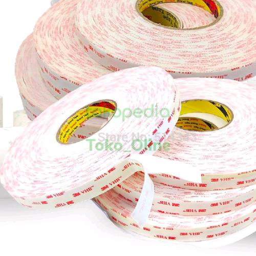 Jual 3M Double Tape 4950 VHB White Original - 3mm x 4.5m - Kota ...