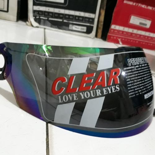 Jual kaca helm index full kaca helm mds full face lama - rainbow - Kota ...