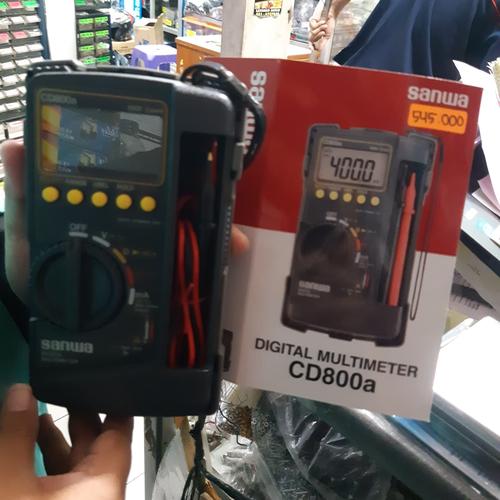 Jual avometer sanwa digital cd800 murah multitester multimeter digital ...