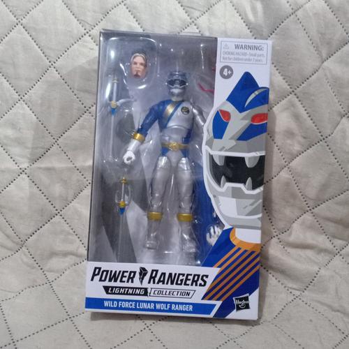 Jual Power Rangers Lightning collection Wild Lunar Wolf Ranger silver ...