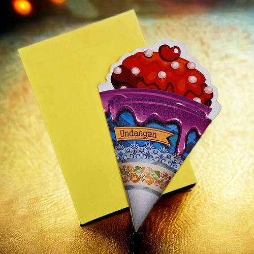 Jual Kartu Undangan Ulang Tahun - Crepes isi 6 - Kota Semarang ...
