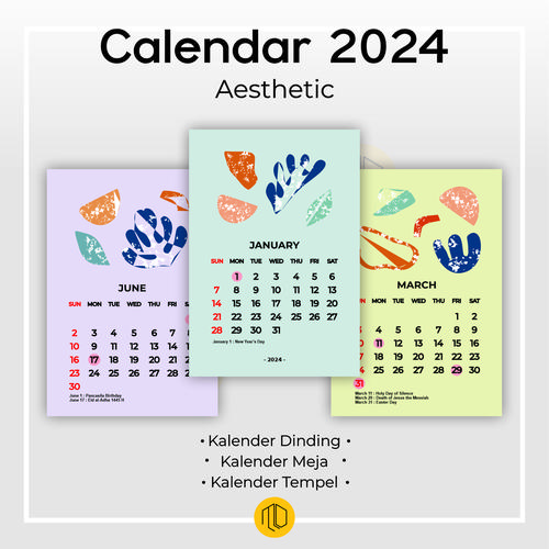 Jual KALENDER 2024 KALENDER MEJA KALENDER MINI MURAH HARGA GROSIR ...