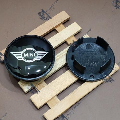 Jual Dop Velg Roda Emblem Mini Cooper 54mm Hitam Dop Roda Mini Coopers ...