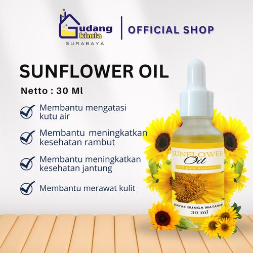 Jual Sunflower Oil / Minyak Bunga Matahari / Cold Pressed 30 ML - 50 ML ...
