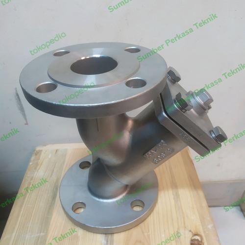 Jual Y Strainer JIS 10K SS304 Flange 3" inch / DN 80 - Jakarta Barat ...