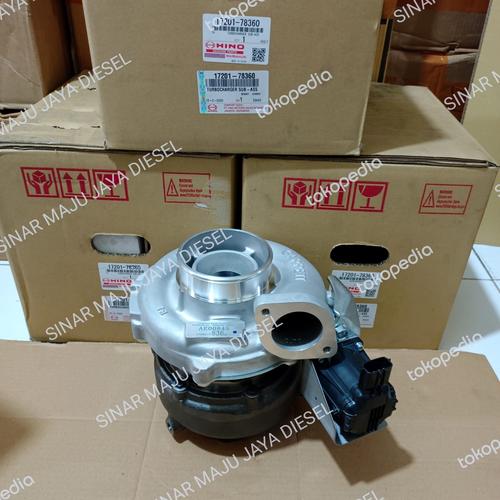 Jual TURBO CHARGER ASSY HINO 300 DUTRO 17201-78360 HINO GENUINE PART ...
