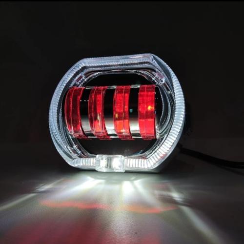 Jual Lampu Utama Led Daymaker BILED Projie Projector 8D V12 DM4 Motor ...