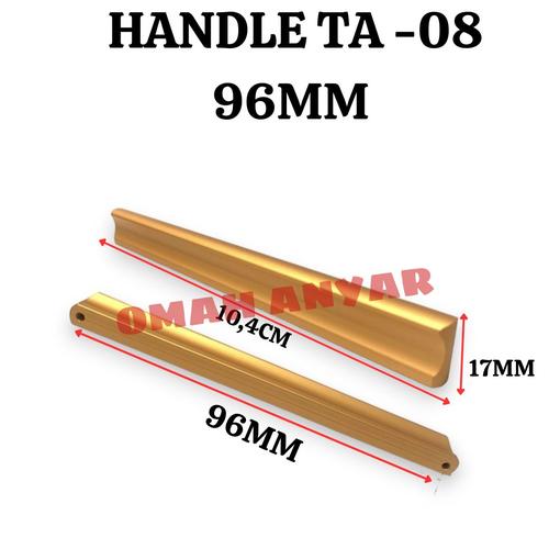 Jual Handle Aluminium Pegangan Laci Lemari Mebel Kitchen Set TA-08 ...