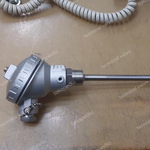 Jual thermocouple PT100/thermocouple type K PT100 1/2 x20cm - Jakarta ...