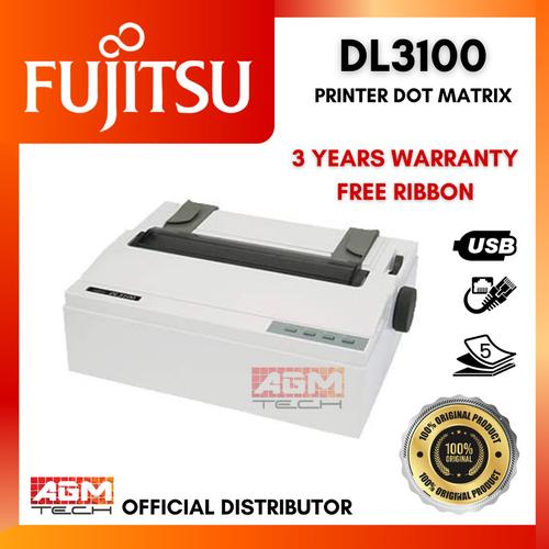 Jual ONLY USB PRINTER DOT MATRIX 24 PIN DL3100 FUJITSU WITH PACKING - Jakarta Utara - Anta Graha ...