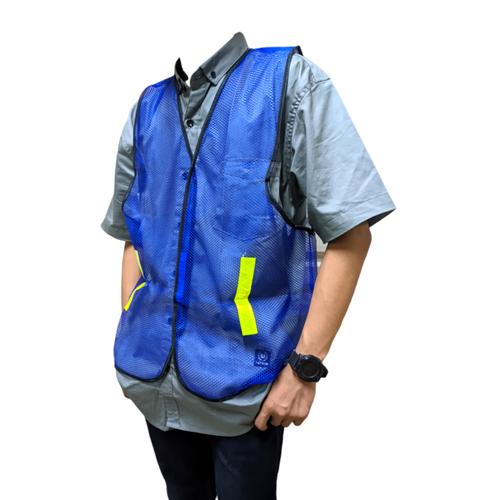 Jual Rompi proyek safety jaring x warna biru / Safety vest - rompi biru ...