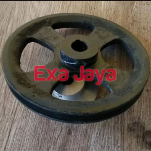 Jual Pulley pully B1 - 7 inch as 20 22 24 25 mm pulli pully besi cor ...