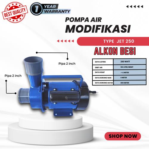 Jual Pompa modifikasi 2 inch type jet 250 pompa air untuk irigasi ...