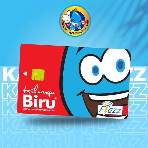 Jual Kartu Flazz Keluarga Biru Card Flazz BCA Gen2 Karakter Lucu - Biru ORI - Kota Surabaya ...