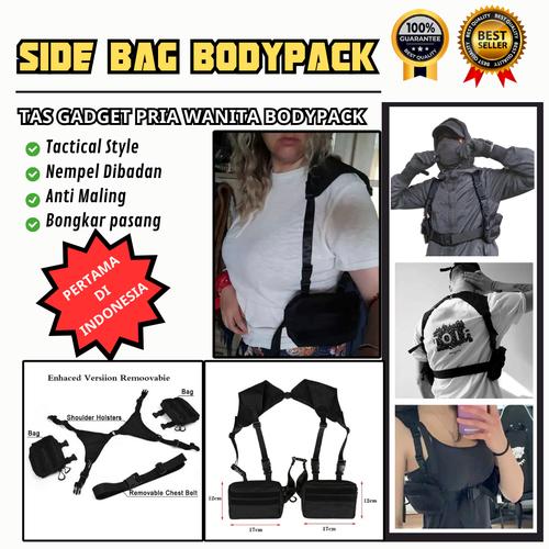 Jual Tas Gadget Tactical Army Pria Wanita Side Bodypack tas mini ...