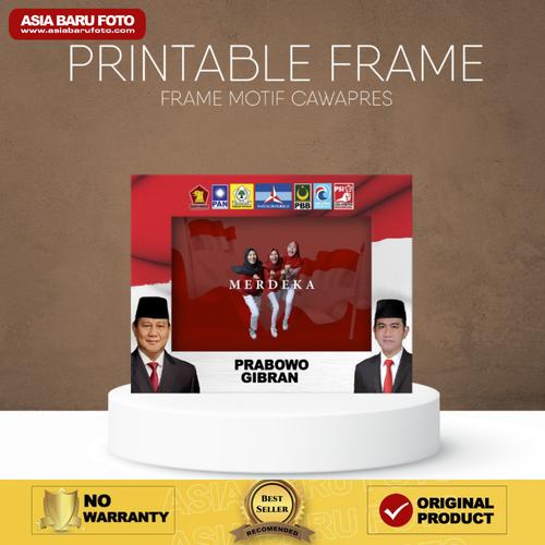 Jual Bingkai/Frame/Figura Printable Spesial Motif Capres - No.1, 6R ...