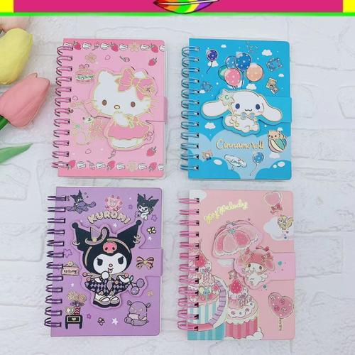 Jual MINI BINDER BOOK MAGNET SANRIO | MINI BINDER | DIARY MINI | BUKU ...