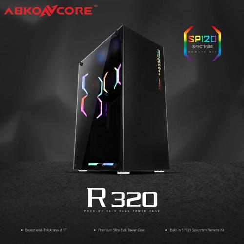 Jual Casing ABKONCORE RAMESSES 320 - FULL TOWER GAMING CASE RGB SYNC ...