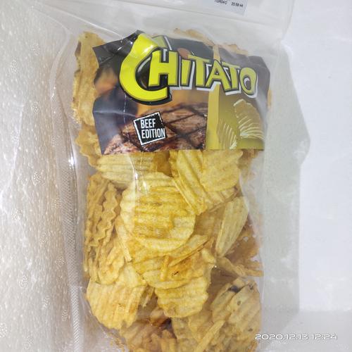 Jual chitato rasa sapi panggang 200gr indofood chitato repack snack ...