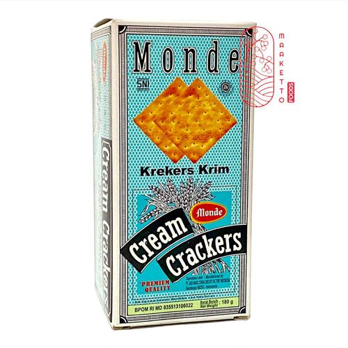Jual Monde Biskuit Cream Crackers / Biskuit Gabin Monde 180gr - Kab ...
