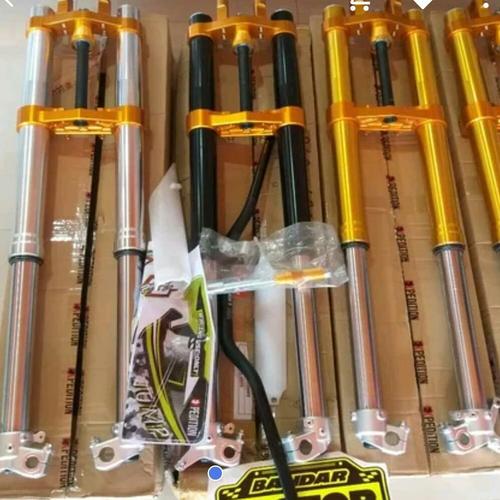 Jual shock upsidedown klx 150 expedition real jump/ shock usd depan klx ...