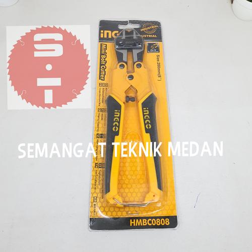 Jual GUNTING POTONG KAWAT BESI BAJA JARI JARI BOLT CUTTER 8" INGCO ...