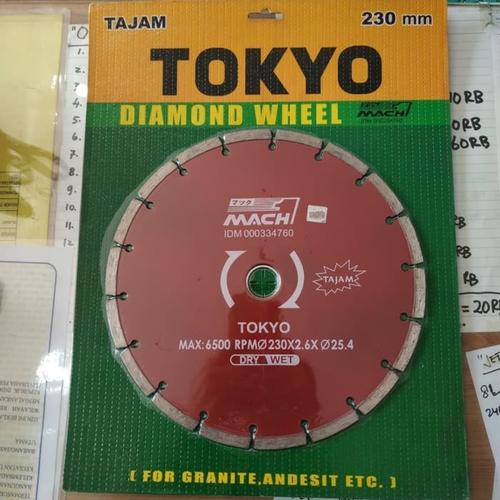 Jual DIAMOND WHEEL TOKYO Mata Potong Beton Aspal Dan Batu Alam 9 ...