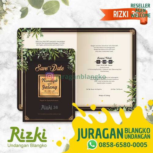 Jual Blangko Undangan Rizki 36 | Juragan Blangko Undangan - Kota ...