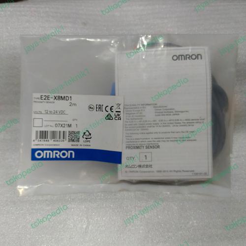 Jual omron E2E-X8MD1 Proximity sensor 12 to 24vdc new original 100% ...