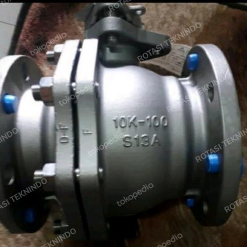 Jual Ball valve Stainless SS304 kitz Jis 10K Ukuran 3" inch - Jakarta Barat - ROTASI TEKNINDO ...