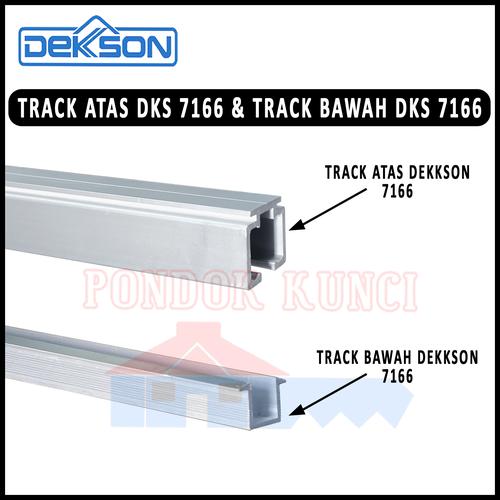 Jual Rel Atas Dan Bawah Pintu Lipat Dekkson 7166 - Track Bawah, 200 ...