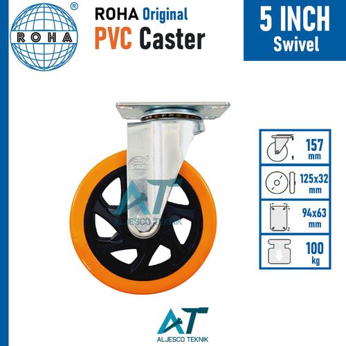 Jual RODA 5 INCH HIDUP PVC ETALASE - TROLI - GEROBAK - Kota Tangerang ...
